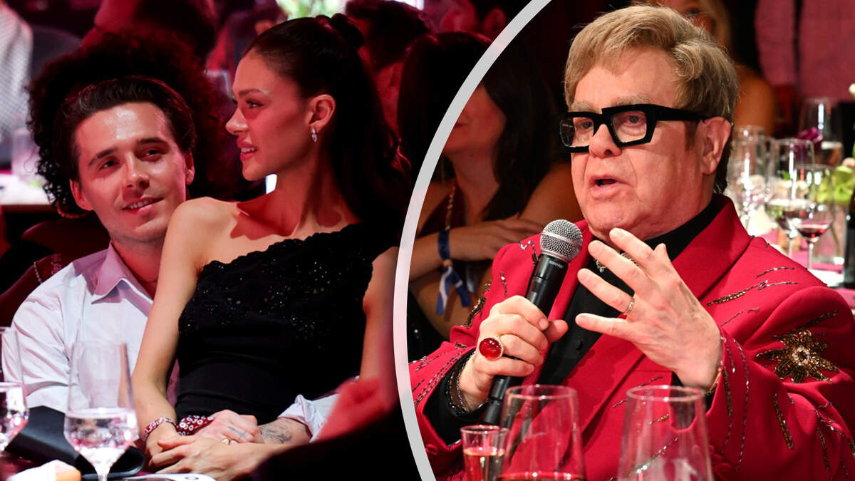 Elton John ondervraagt peetkind Brooklyn Beckham over familieruzie ...
