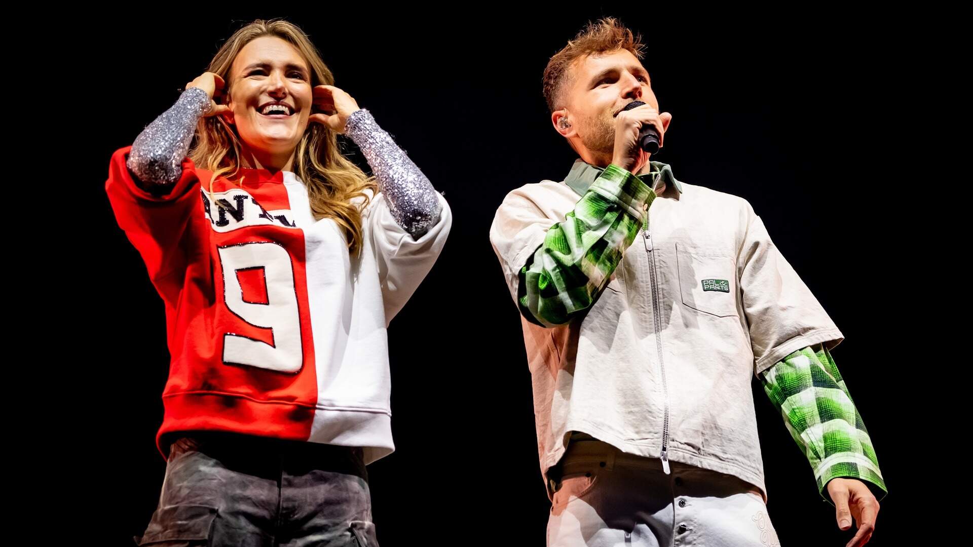 Zoontje Sef bij jubileumshows Suzan en Freek: ’Bijzonder om hem één ...