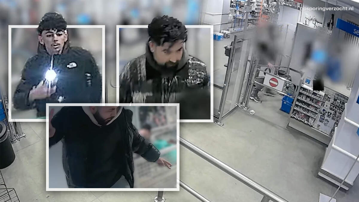 Groningen: politie zoekt vier mannen na zware mishandeling supermarkt ...