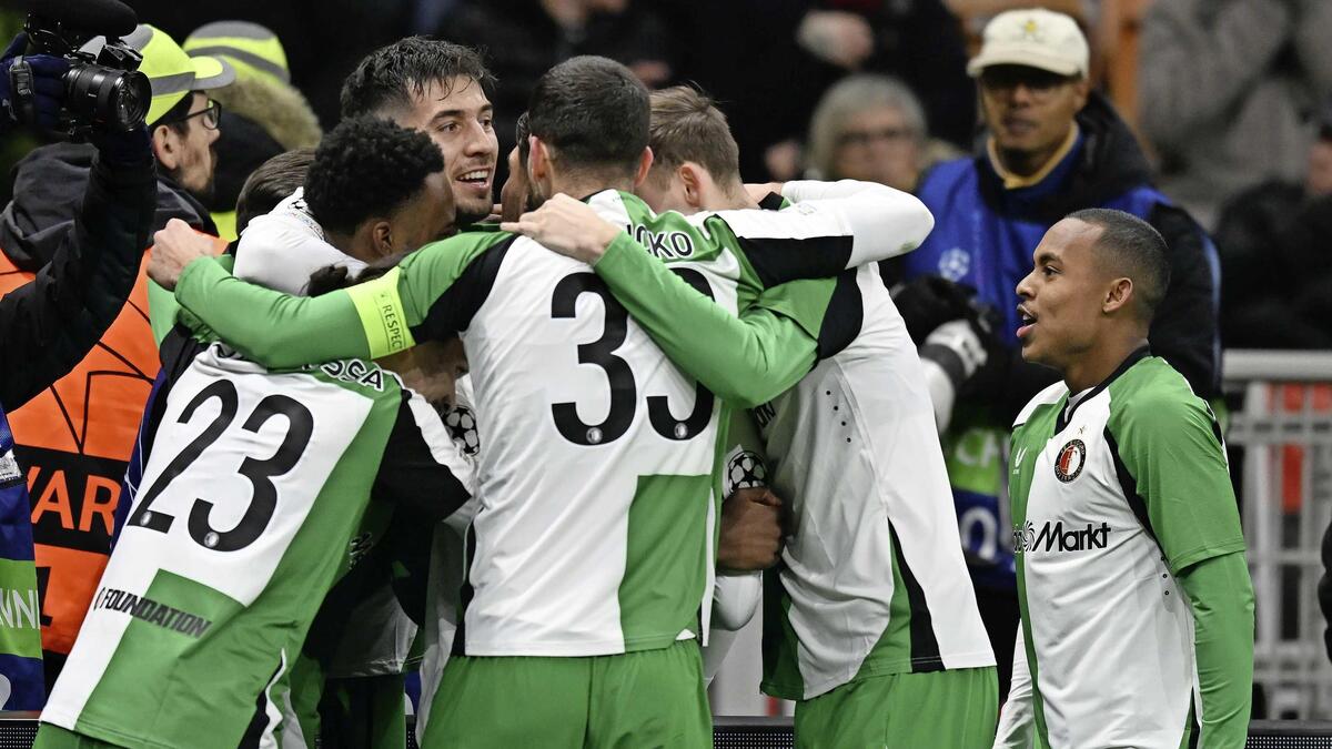 Volg het duel tussen AC Milan en Feyenoord op de voet via ons liveblog ...