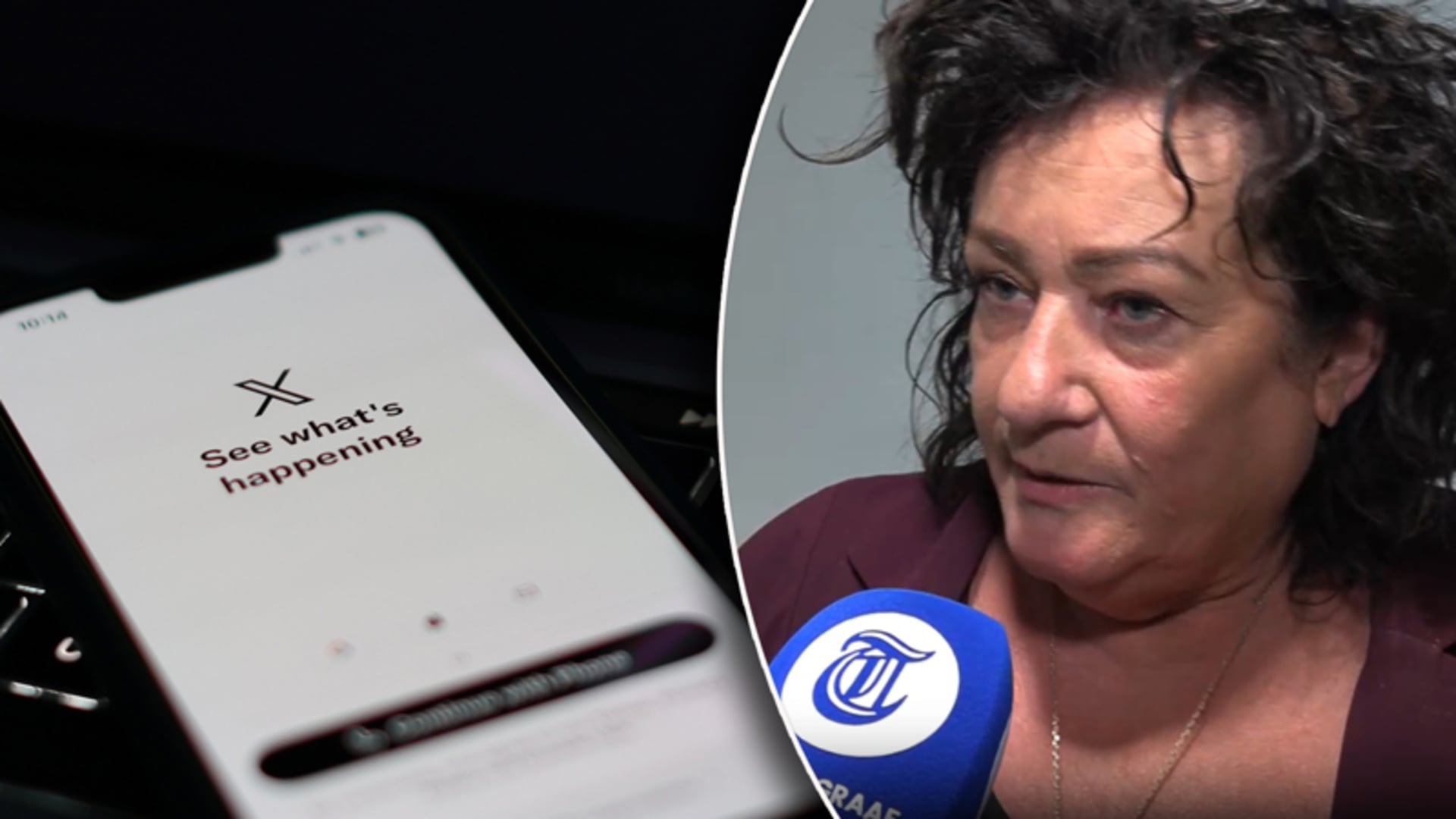 Caroline van der Plas na advies om van X af te gaan: 'Angstporno!' | De ...