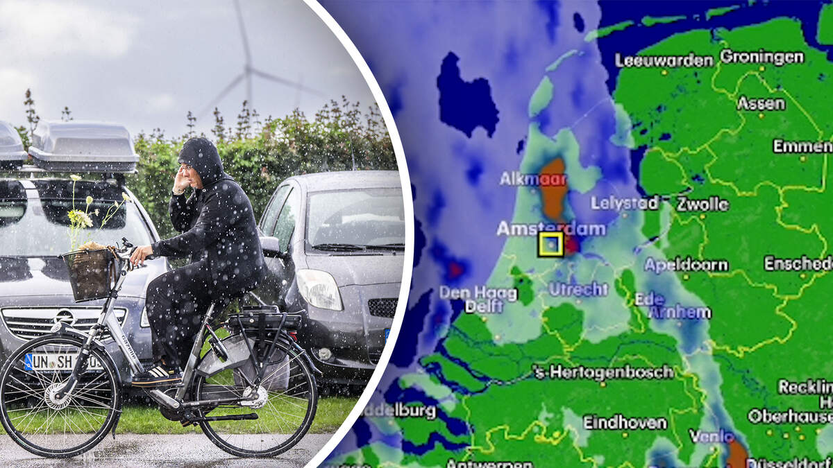 Onweer en regen: hier gaat het stormen | De Telegraaf