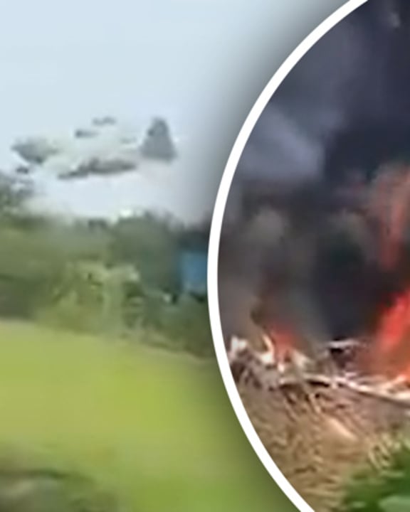 Militair vliegtuig stort neer Colombia: 110 mensen aan boord | De Telegraaf