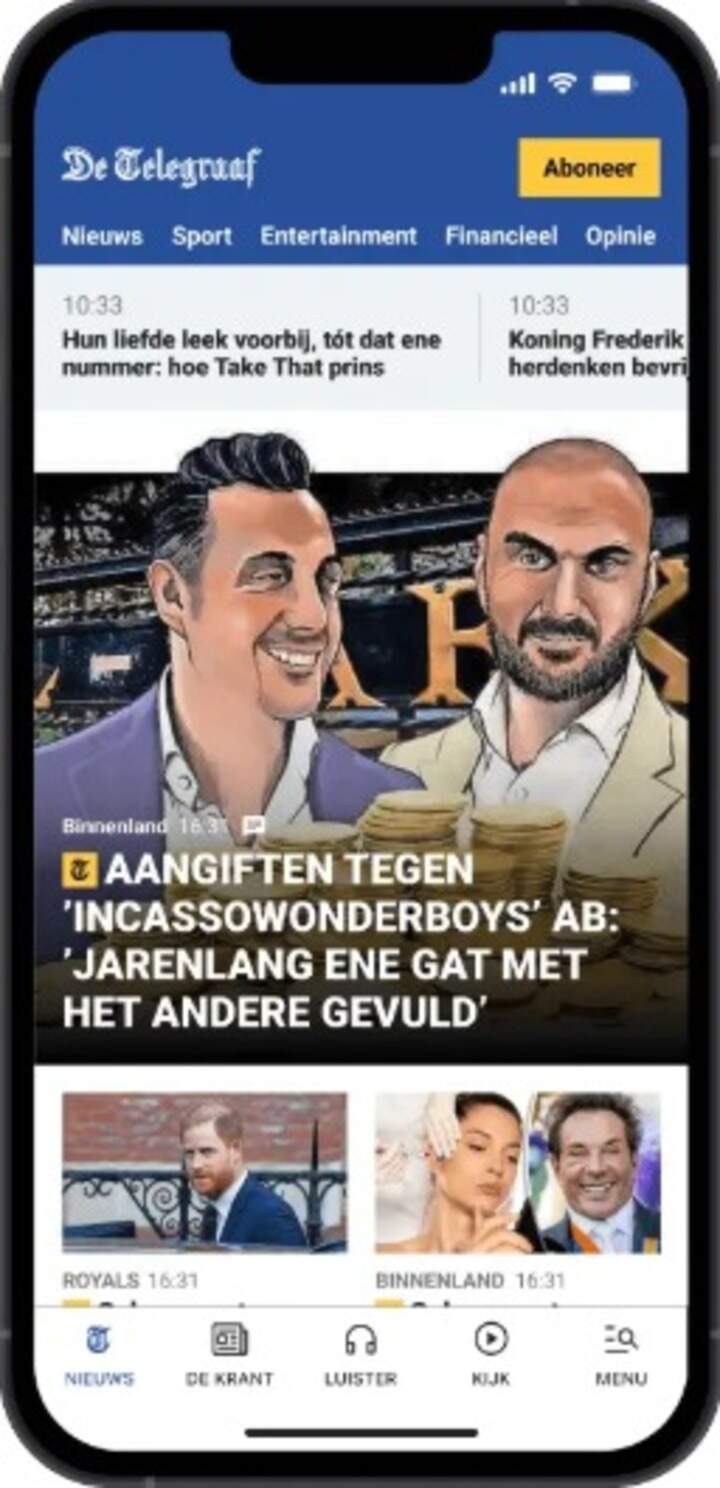 App en site Telegraaf volledig vernieuwd | De Telegraaf