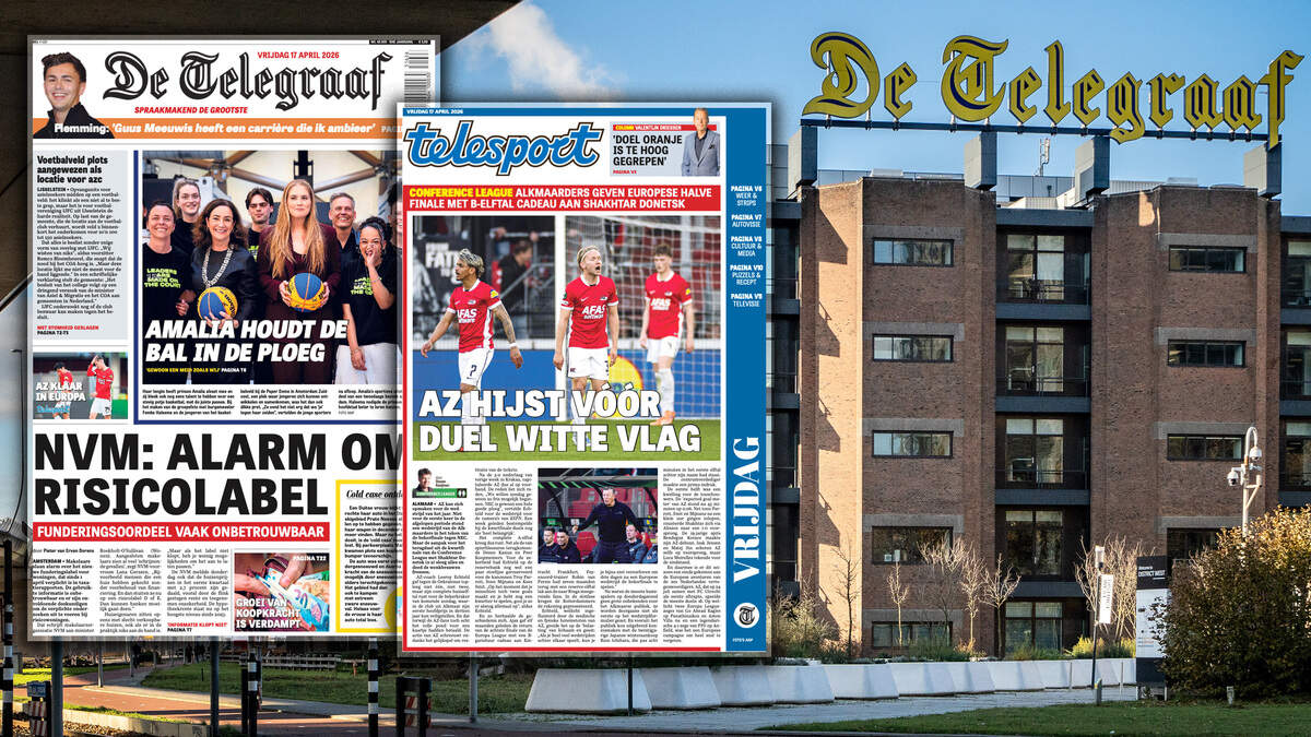 Lees hier de digitale Telegraaf van vrijdag 17 april | De Telegraaf