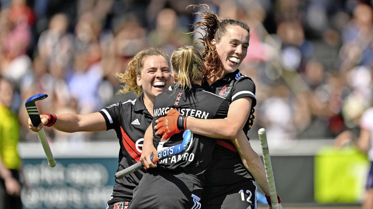 Morgenstern ‘grand dame’ in eerste play-off-finale tussen Amsterdam en ...