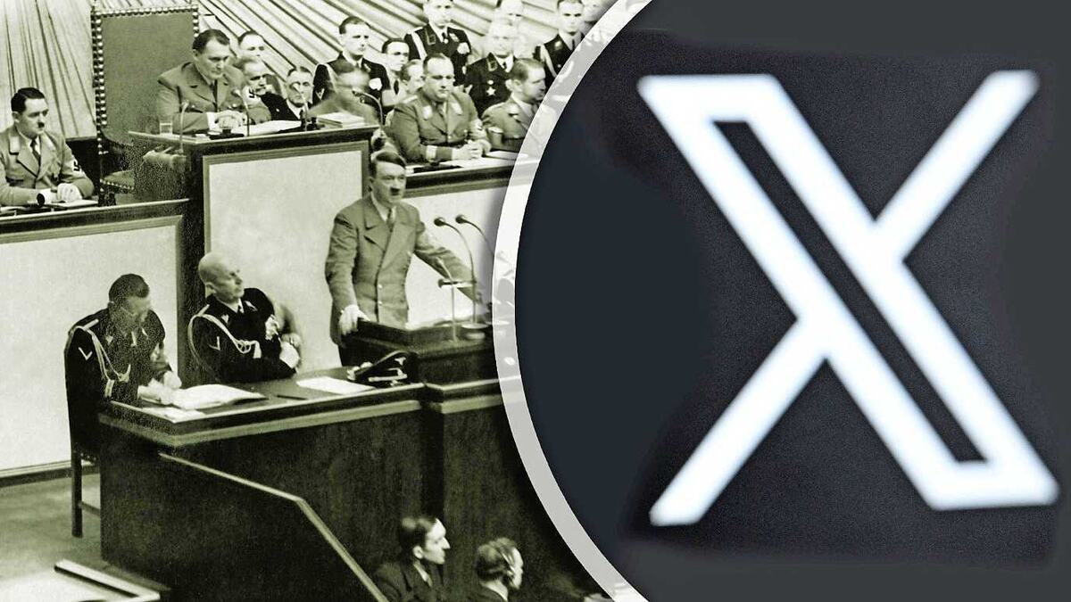 Door AI-vertaalde speech van Hitler gaat viral op X | De Telegraaf