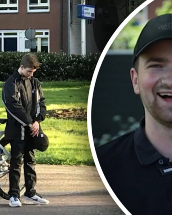 Bezorger Sem gaat elk jaar viral op 4 mei: 'Ik mocht eigenlijk niet ...