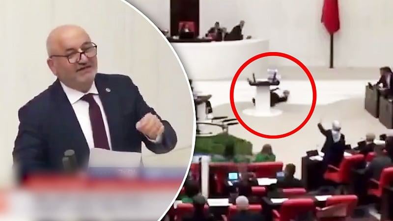 Schokkend: Parlementslid krijgt hartaanval tijdens speech | De Telegraaf