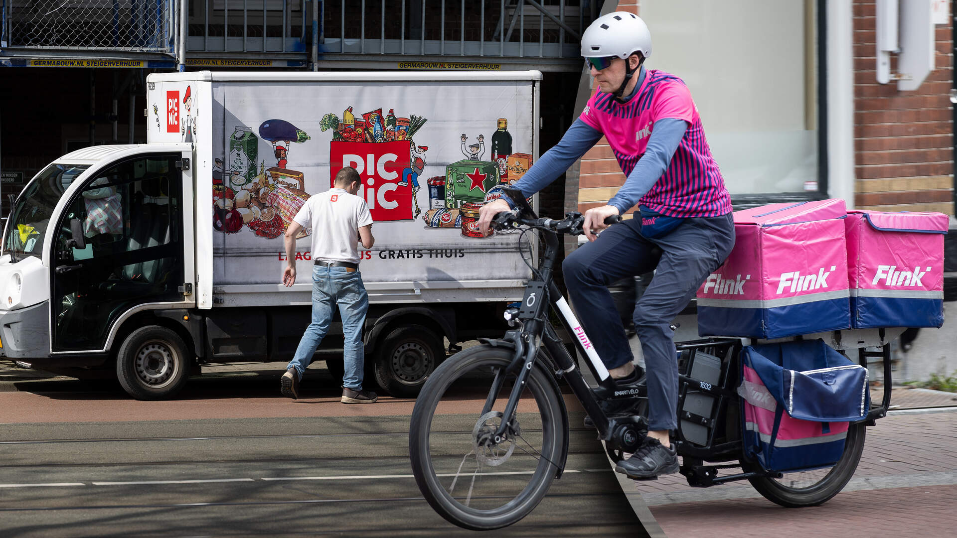 Boodschappen bezorgen goedkoper? Flink verlaagt prijzen | De Telegraaf